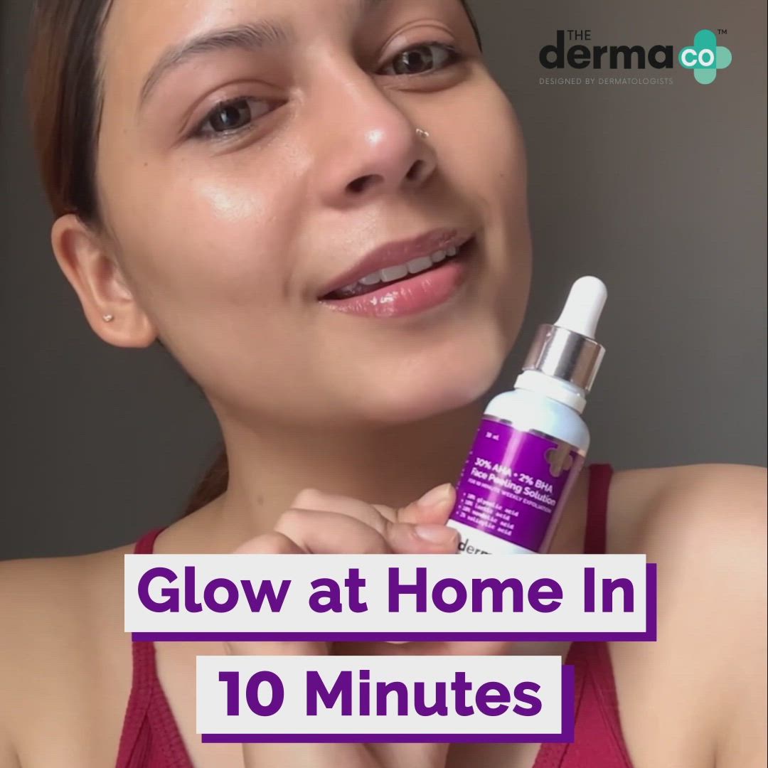 Buy The Derma Co 30% Aha + 2% Bha Peeling Solution Online