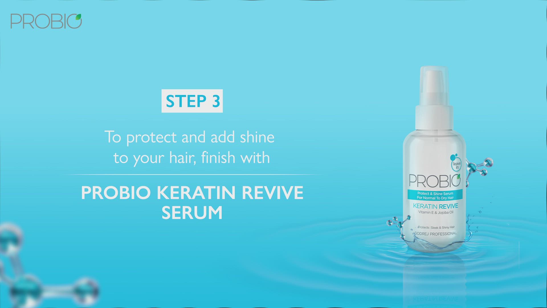 Buy Godrej Professional Probio Keratin Revive Shine Hair Serum Online