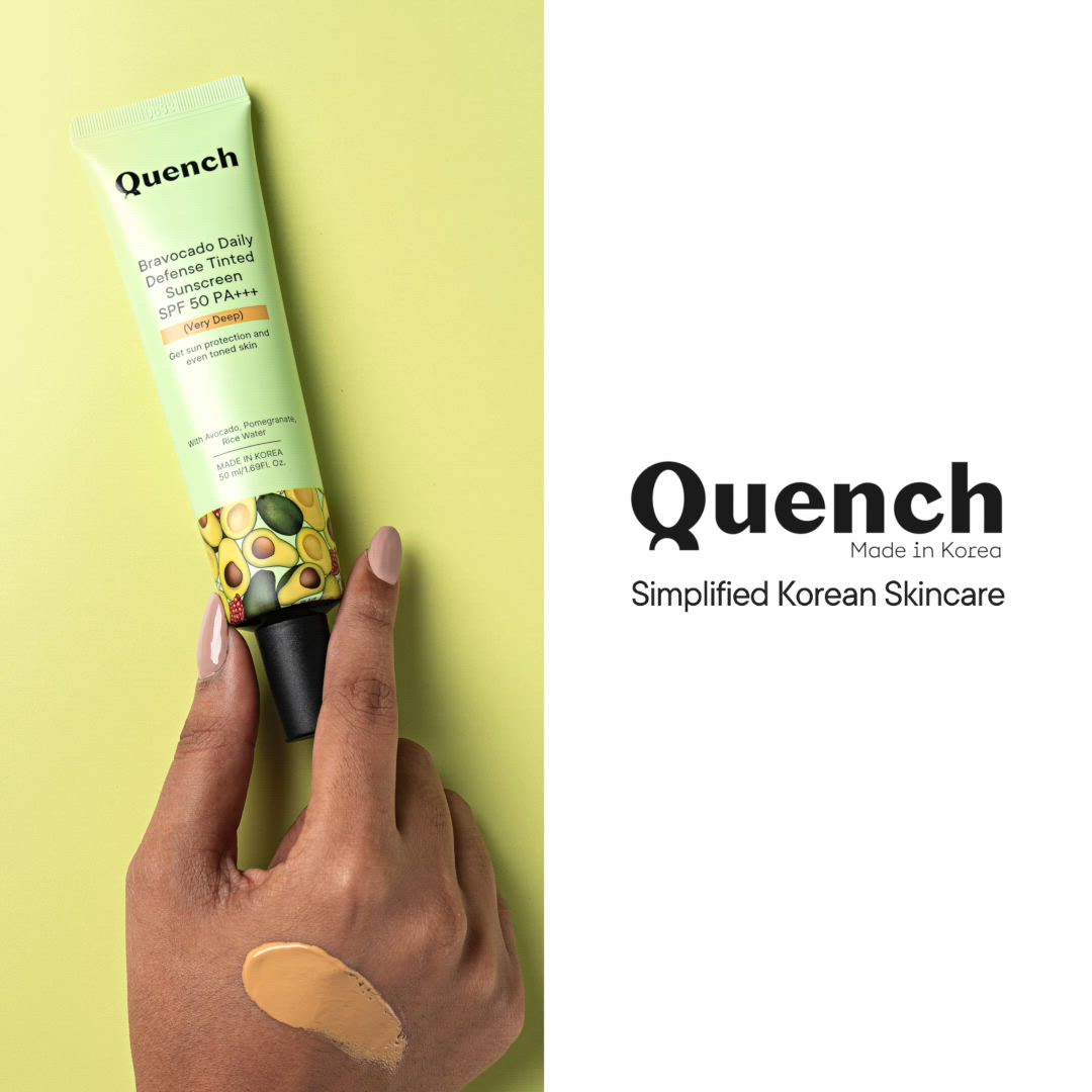 Buy Quench 2% Niacinamide Tinted Sunscreen SPF 50 PA+++ Online