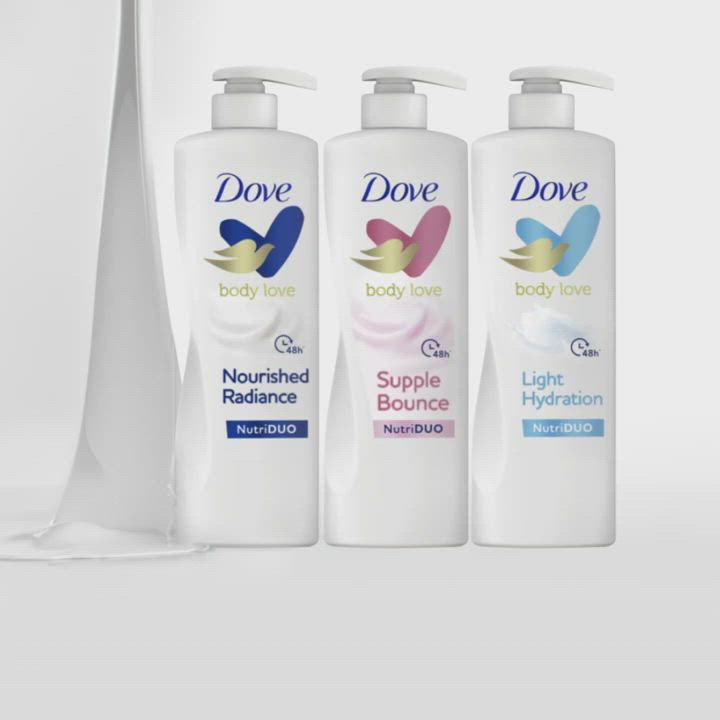 Buy Dove Body Love Supple Bounce Body Lotion For Dry Skin Paraben Free ...