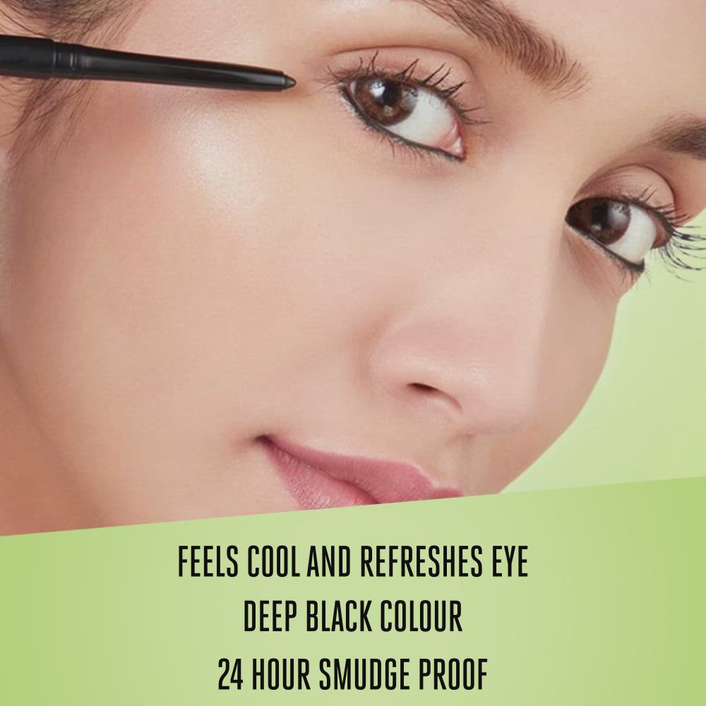 Buy Lakme 9 to 5 Eyeconic Insta Cool Deep Black Kajal Cooling Kohl With ...